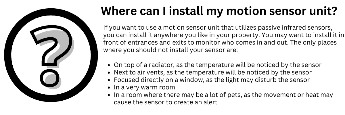 Why Passive Infrared is Ideal for Motion Sensor Units?